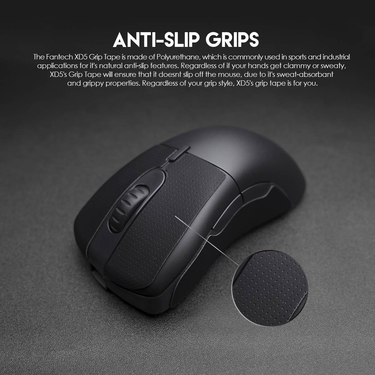 Fantech HELIOS GO XD5 Wireless Mouse Gaming RGB Dual Mode PIXART 3370 ...